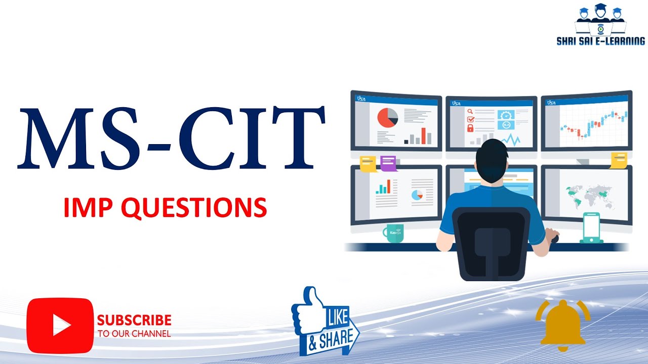 MSCIT PRACTICAL VIDEO - YouTube