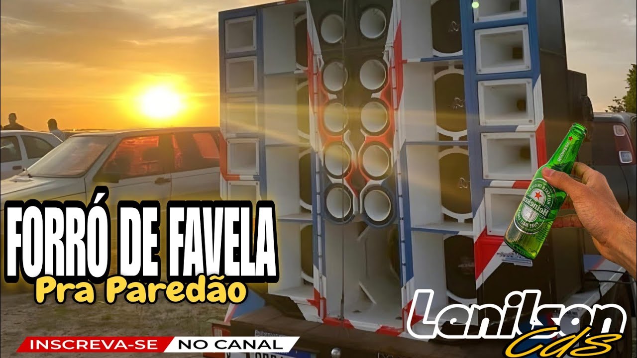 FORRÓ DE FAVELA 2024 - AS MELHORES - PRA PAREDÃO