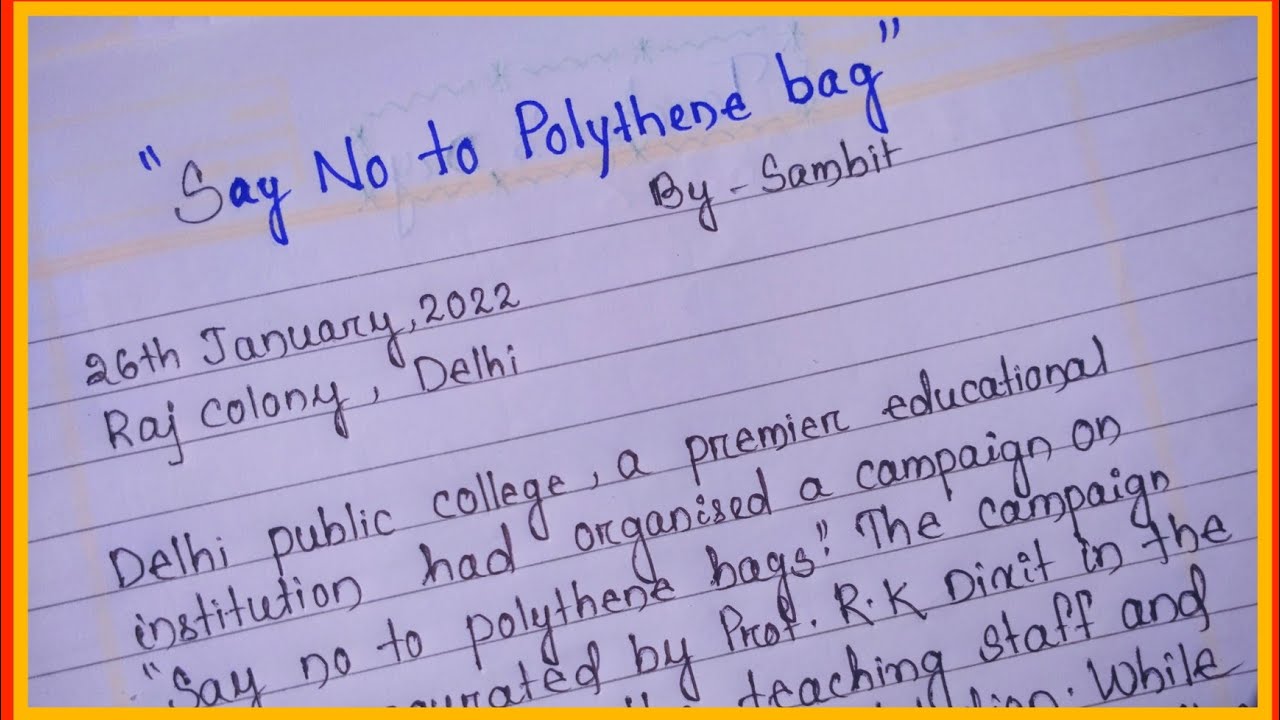 Write A Report On The Programme Organised In Your College To Say No To write-a-report-on-the-programme-organised-in-your-college-to-say-no-to