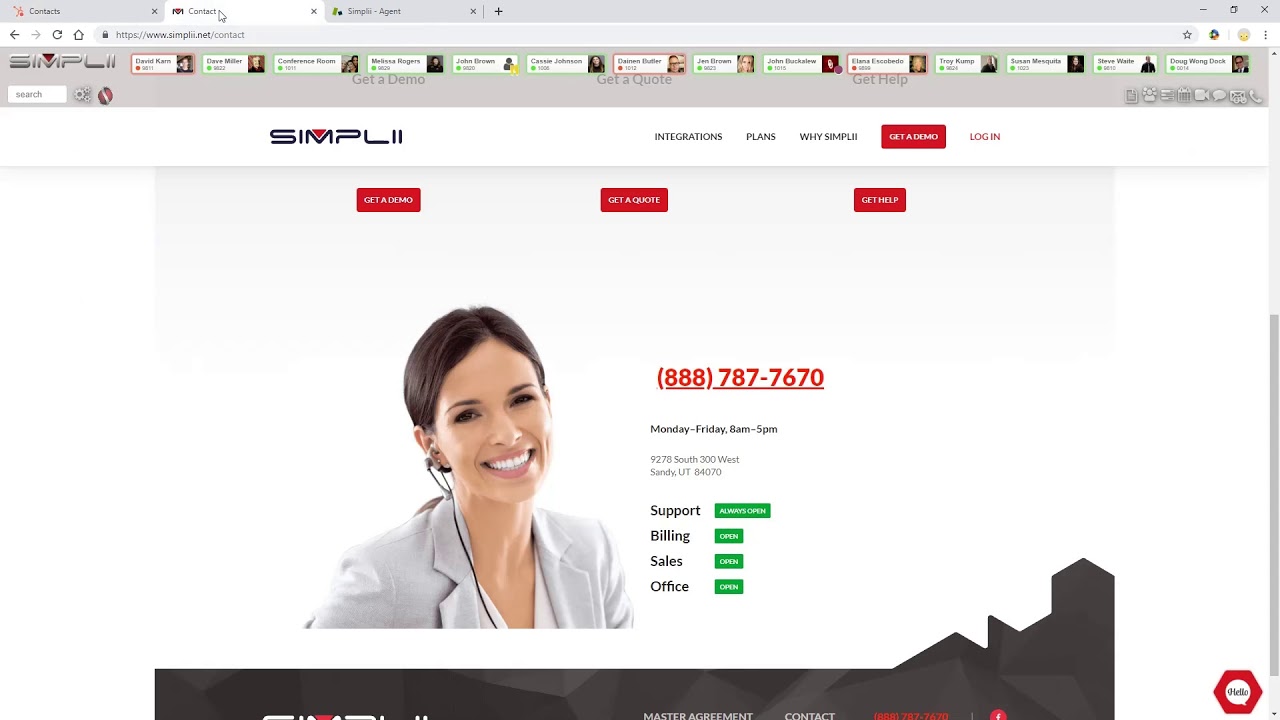 Click to Call - Simplii Integrates with Hubspot - YouTube