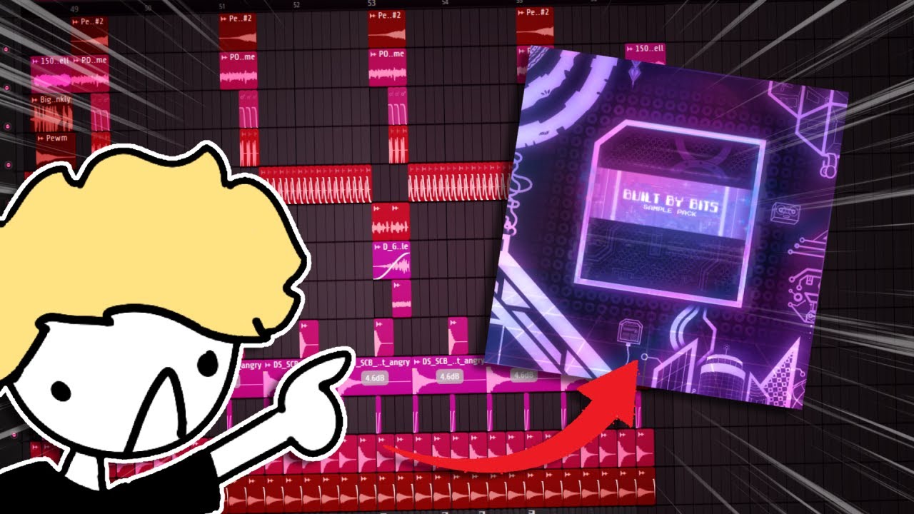 Making a drop using Desx's "Built By Bits" Sample Pack! - YouTube