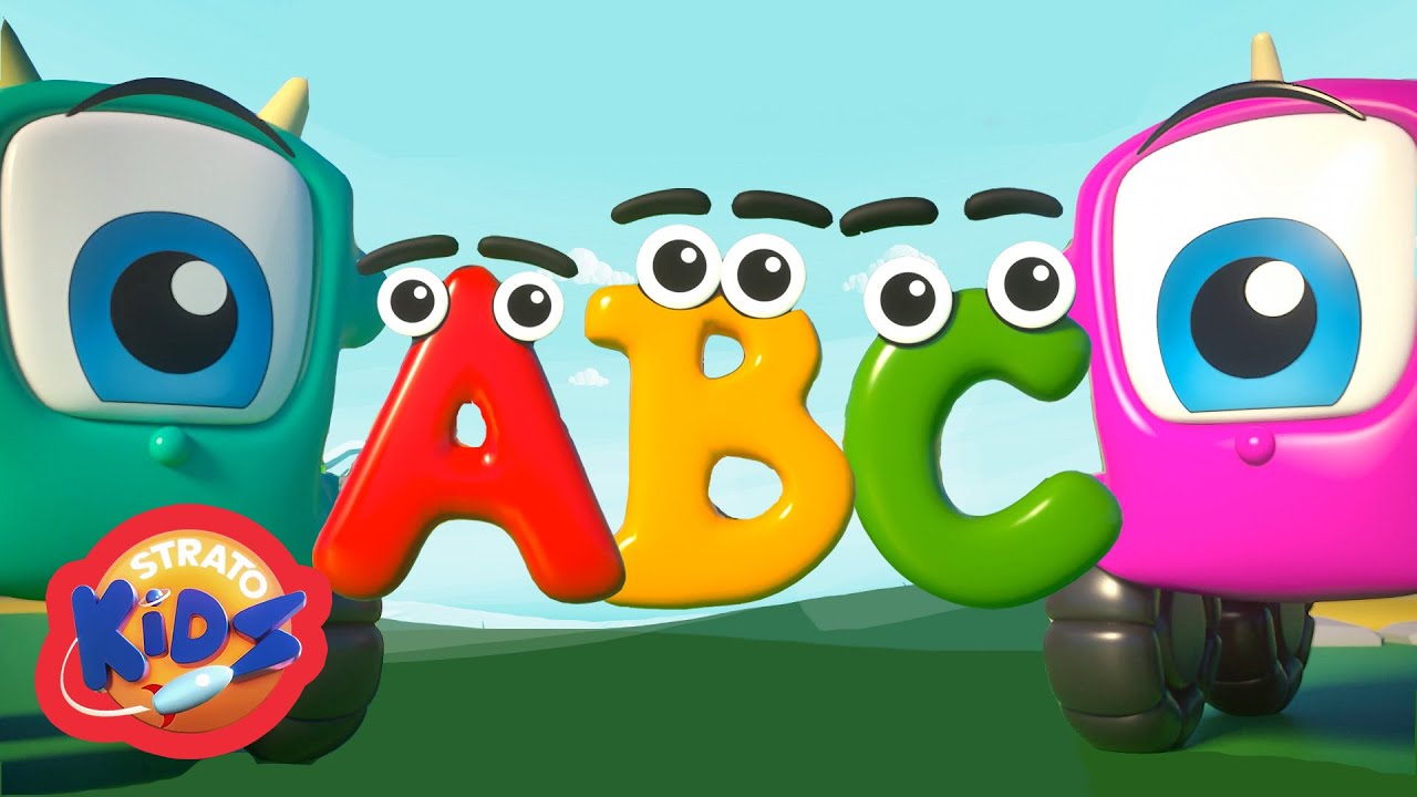 El ABC Para Niños | Alfabeto Español | Super Camiones | StratoKids ...