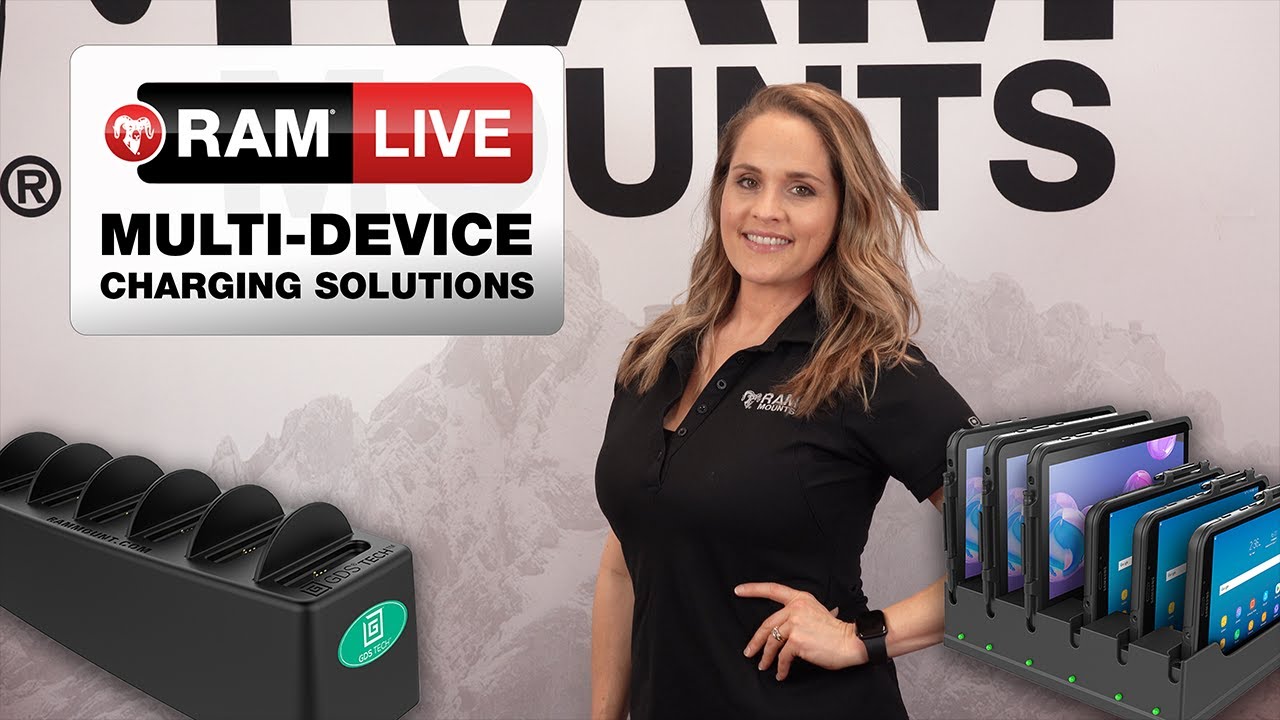 RAM® Live Episode 13: Multi-Device Charging Solutions - YouTube