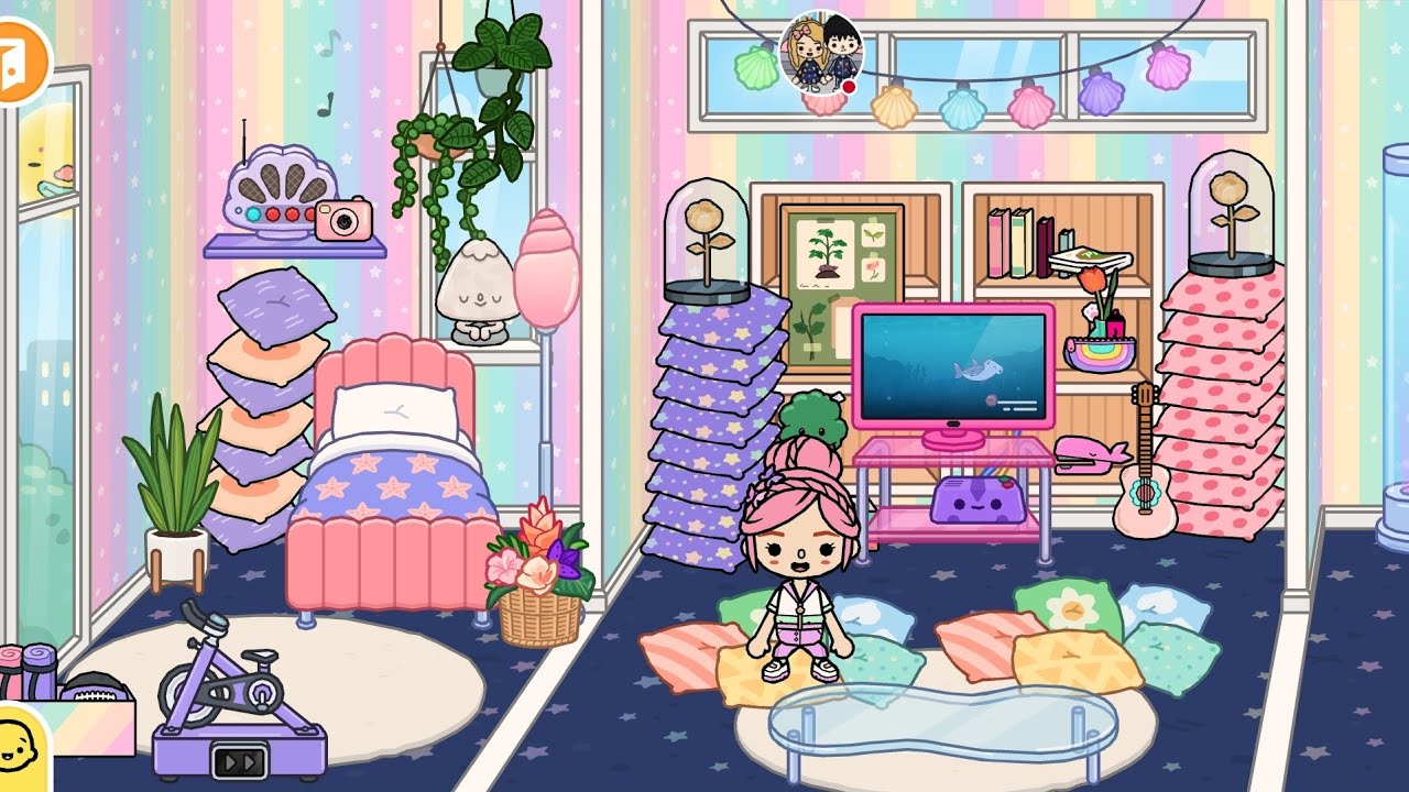 Toca Mix Home Decor +Tree HOUSE |Toca Life World |Toca Bhai A.C - YouTube