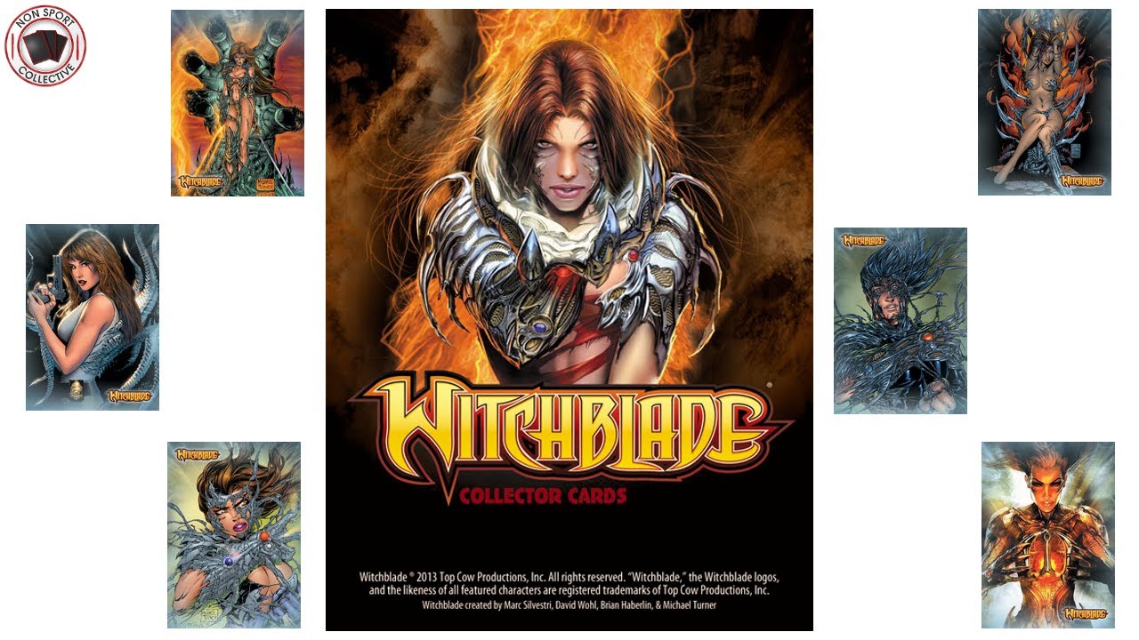 Witchblade Collector Cards Box Break & Breakdown, Breygent - YouTube