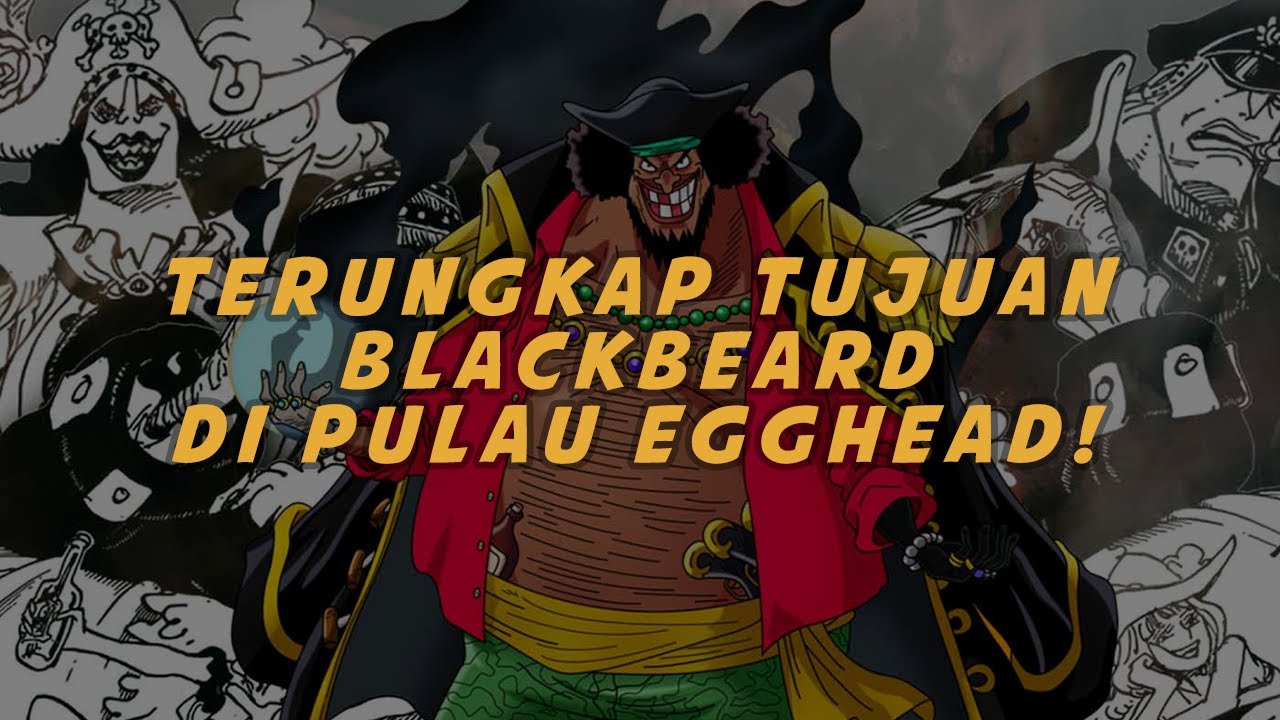 TERUNGKAP TUJUAN BLACKBEARD DI PULAU EGGHEAD! #onepiece #blackbeard # ...