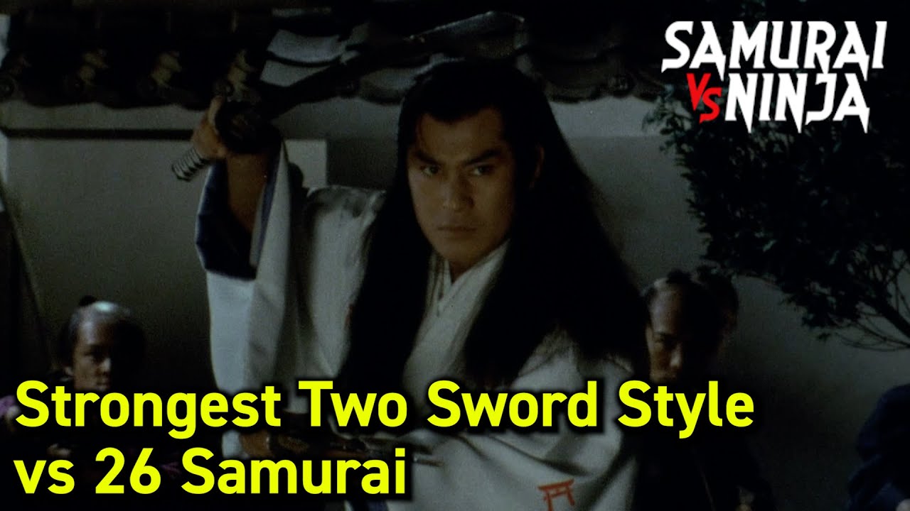 Ken Matsudaira Fight Scene - Strongest Two Sword Style vs 26 Samurai ...