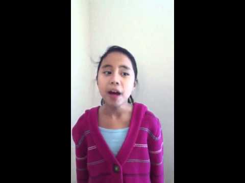 Riah de Vera singing \