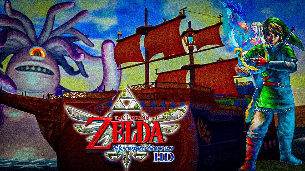 THE LEGEND OF ZELDA: Skyward Sword HD Lanayru Sacred Flame & Tentalus ...