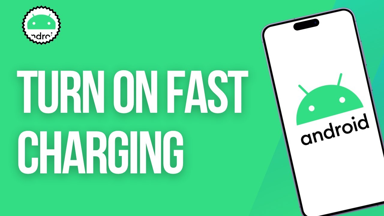 How To Turn On Fast Charging On Android - YouTube