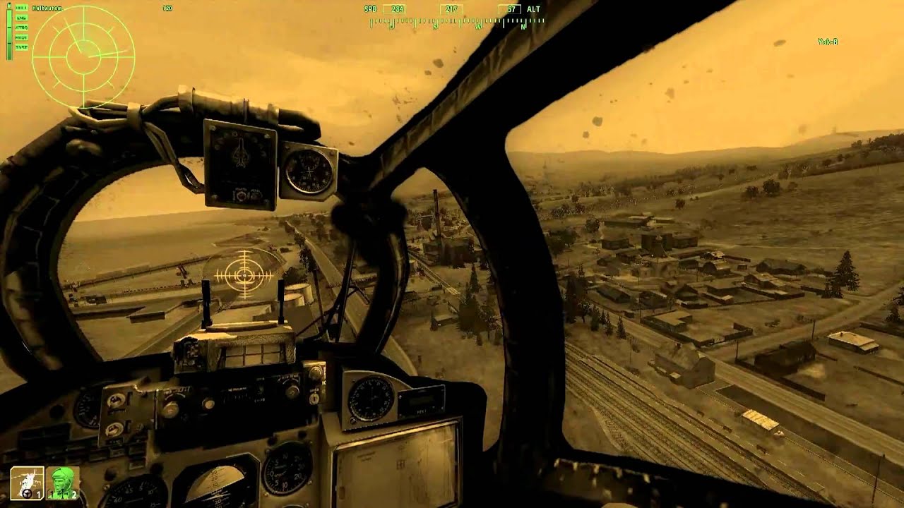 Mi-24 - Hind: Cockpit Impressionen feat. TrackIR - YouTube