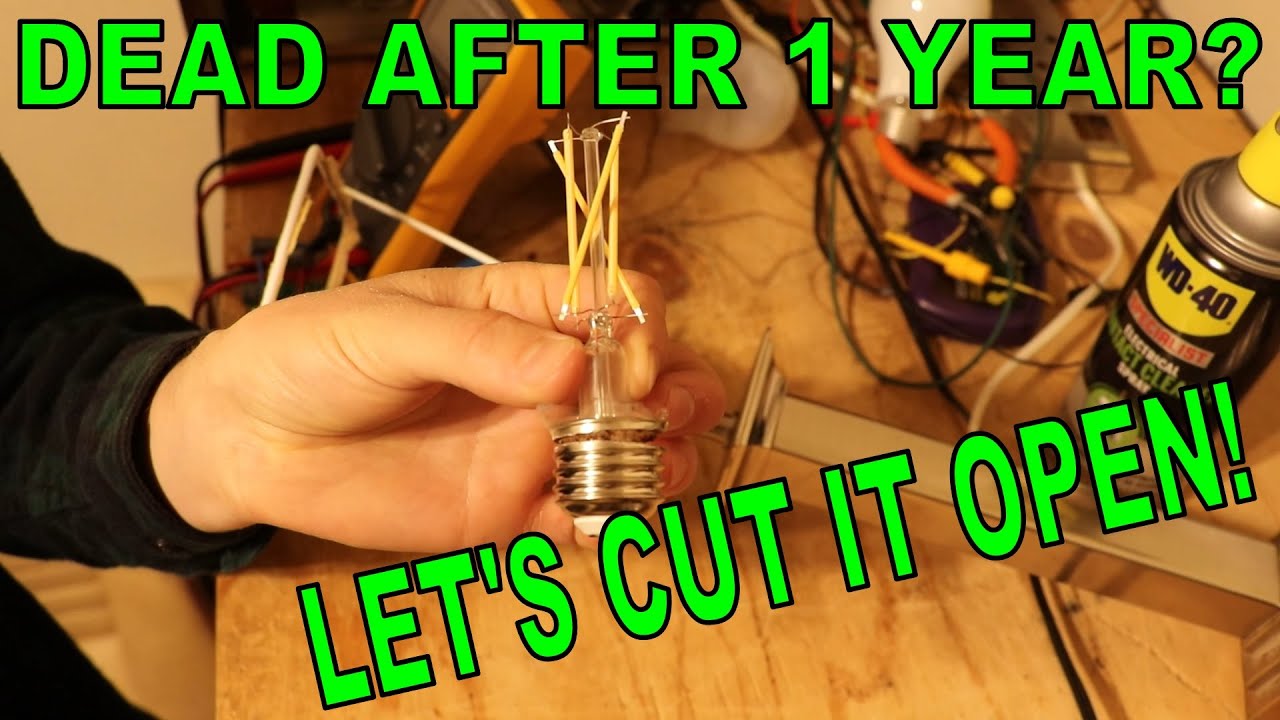 Figuring out why this LED light bulb failed after one year. - YouTube