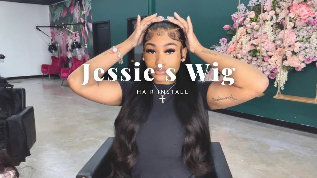 YOU NEDD THIS 100% NEW GLUELESS STRAIGHT WIG | FT.Jessie's wig - YouTube