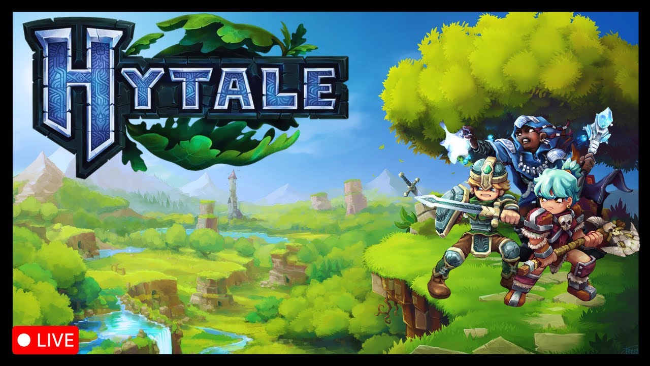 HYTALE LAUNCH DAY - FIRST LOOK - YouTube