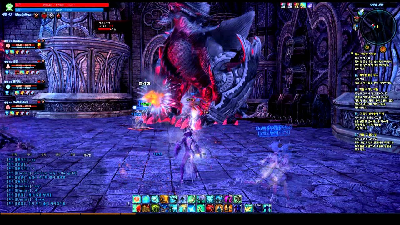 TERA-memo 42 lvl instance Korea.m2t - YouTube