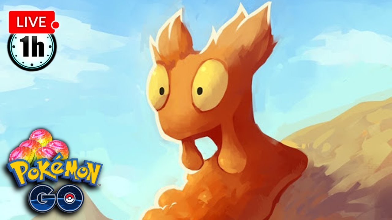 【🔴LIVE!】Spotlight Hour :: Slugma | Pokemon GO - YouTube