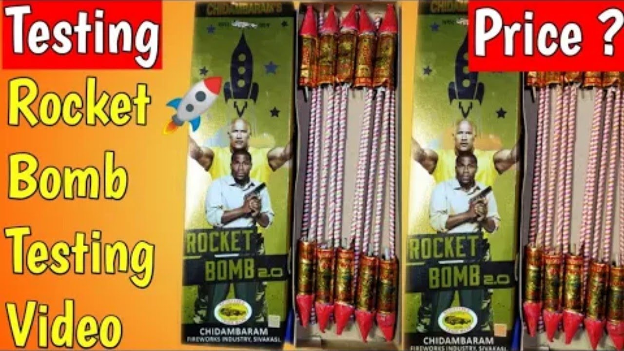 Rocket testing video🚀. Chidambaram fireworks rocket bomb 2.0. Diwali ...