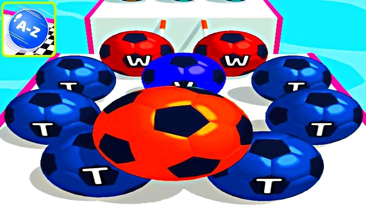 AZ Run - 2048 ABC Runner ! All Levels Gameplay (60-65) - YouTube