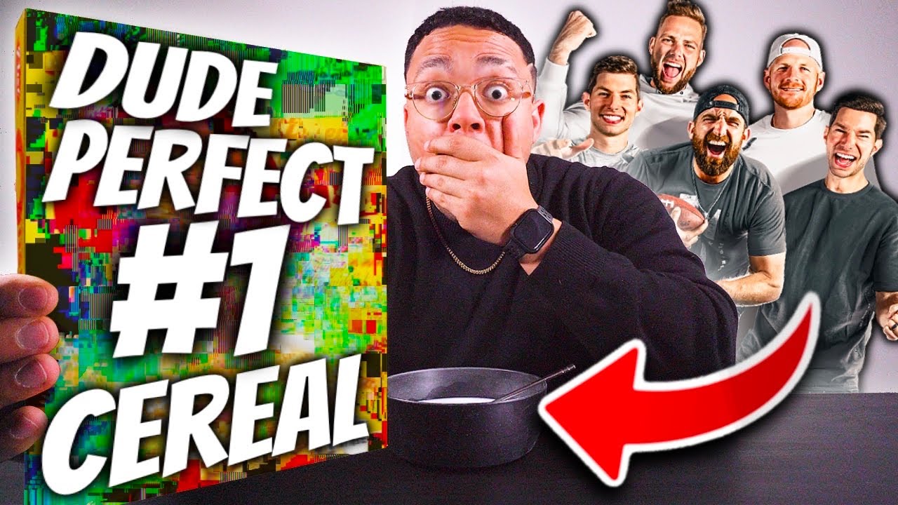 HONEST Review of Dude Perfect #1 Cereal - YouTube