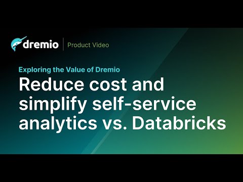 Reduce cost and simplify self-service analytics vs. Databricks - YouTube