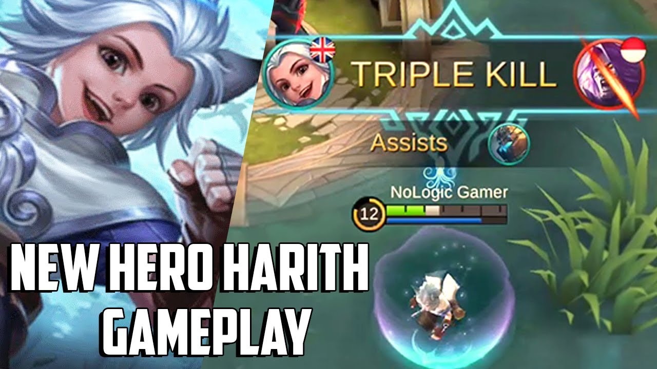 NEW HERO HARITH GAMEPLAY HIGHLIGHTS! | MOBILE LEGENDS - GAMEPLAY | MLBB ...