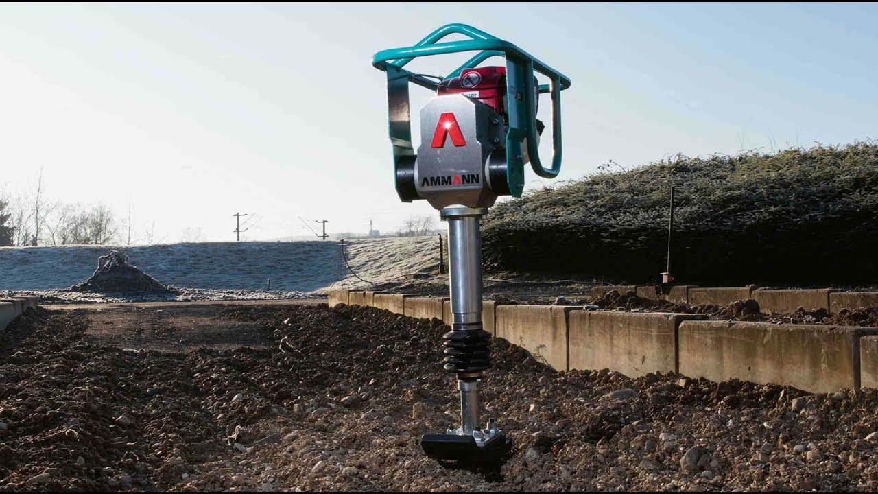 ATR 30 Rammer Application Video - Ammann Group (en) - YouTube