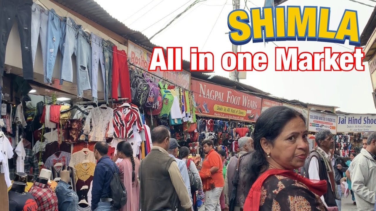 LOWER MARKET #SHIMLA || Apna Time Ayega @ 250/- || Tourist & local ...