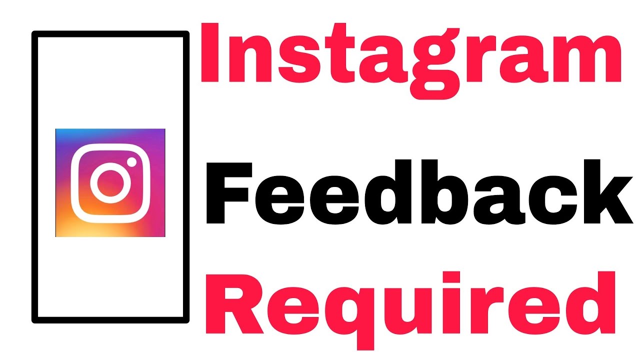 How To Fix Instagram Feedback Required Problem Solve in iPhone iOS ...