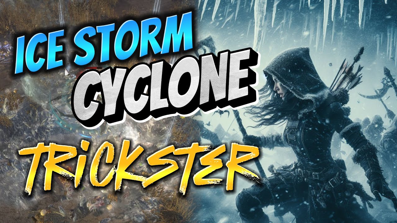 PoE 3.22 - ICE STORM Cyclone Trickster is the BEST LEAGUE FINISHER ...