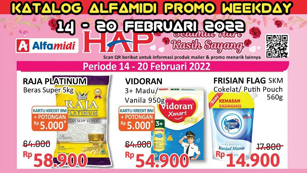 Promo Alfamidi Weekday 14 - 20 Februari 2022 | Katalog HAP | RPM | PHP ...