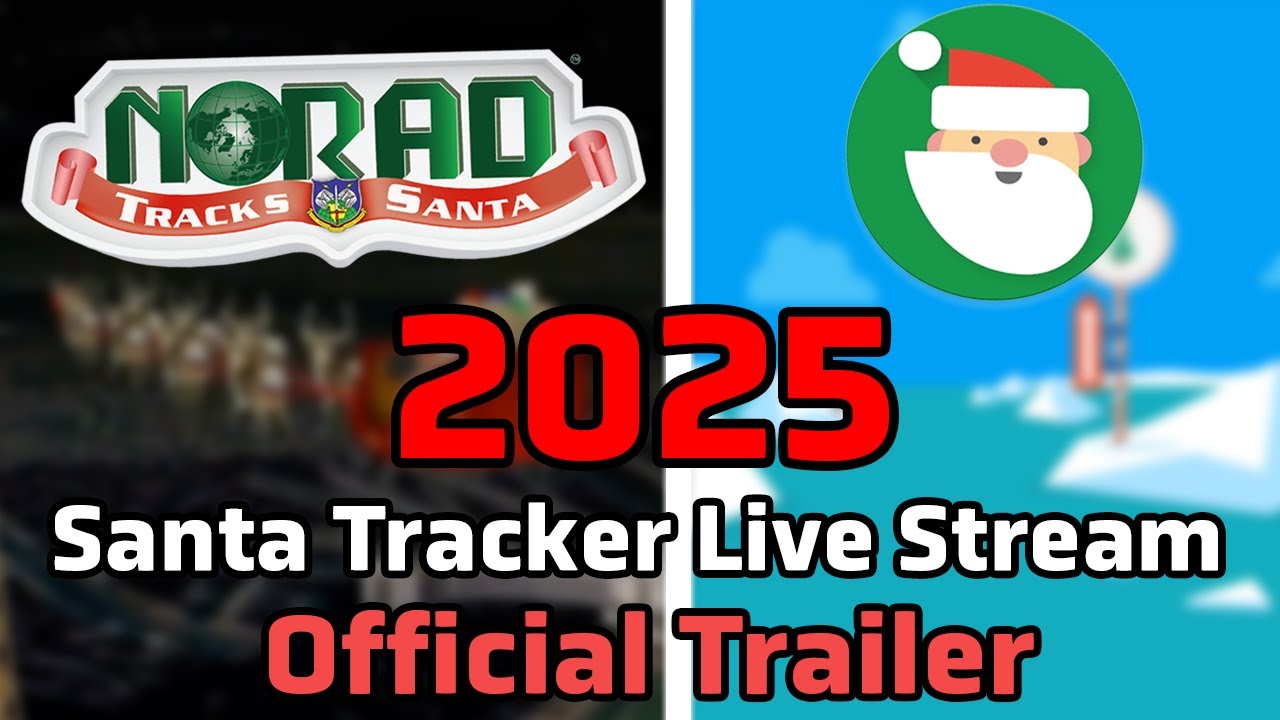 2025 Santa Tracker Live Stream - Official Trailer (HD) - YouTube