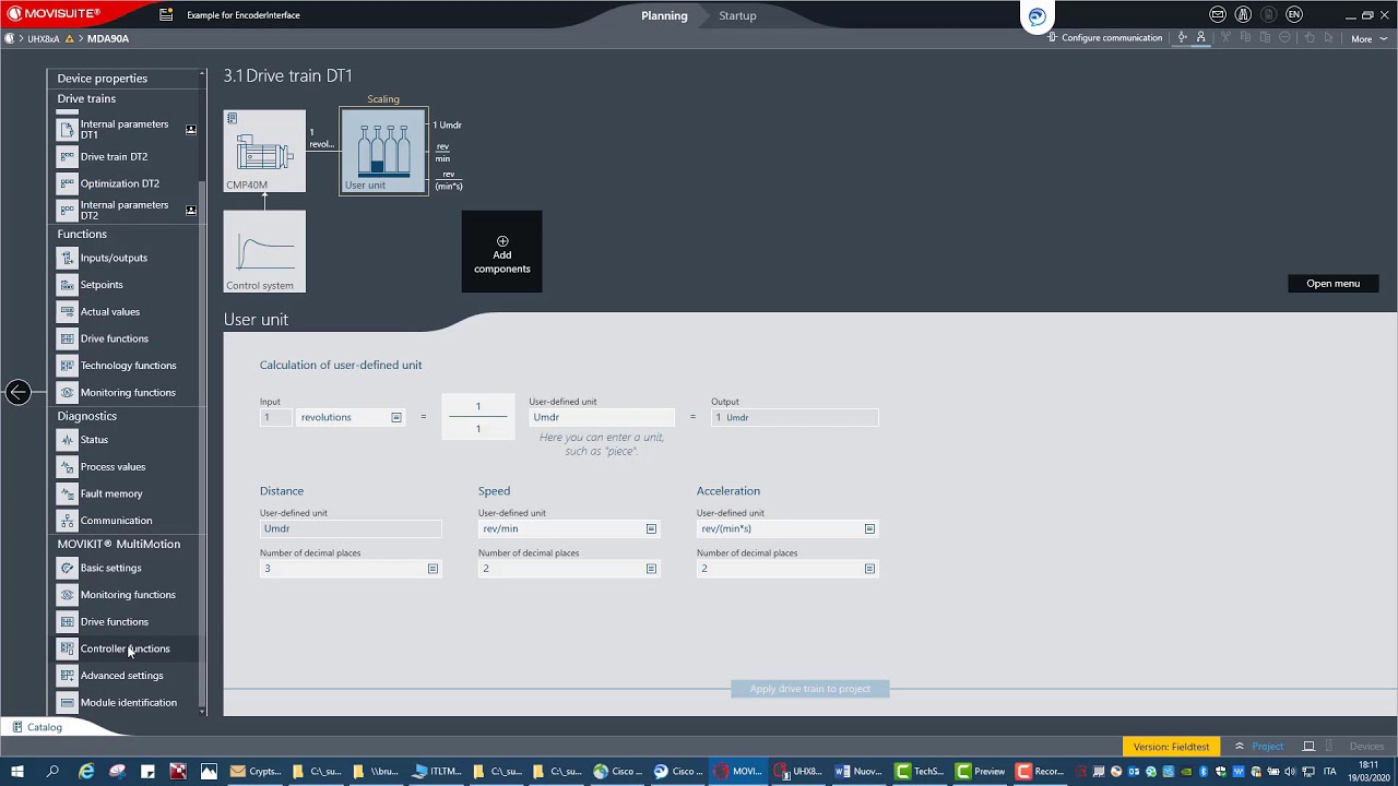 MOVI-C® Tutorial - Encoder Interface MOVISUITE® V2.10 - YouTube