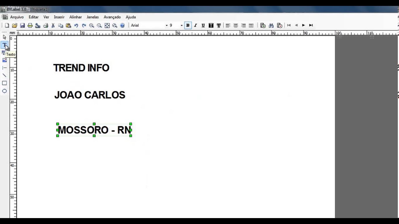 Impressora ELGIN L42 - como utilizar o BYLabel com banco de dados - YouTube