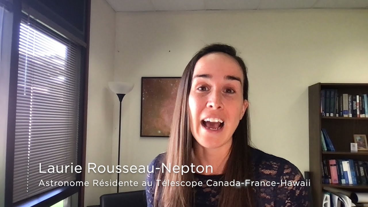 Laurie Rousseau-Nepton | Cher·ère·s futur·e·s scientifiques - YouTube
