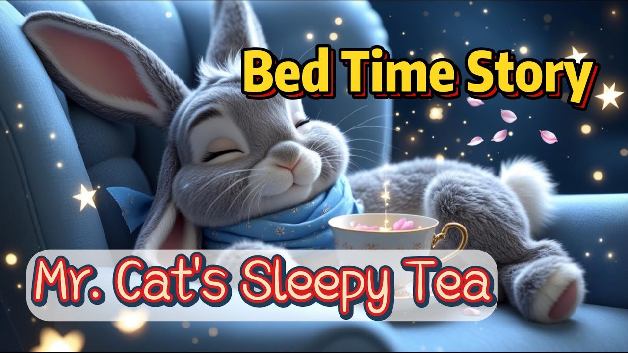 🍯🌸Mr Cat’s Sleepy Tea💤🐰Bed Time Story! - YouTube
