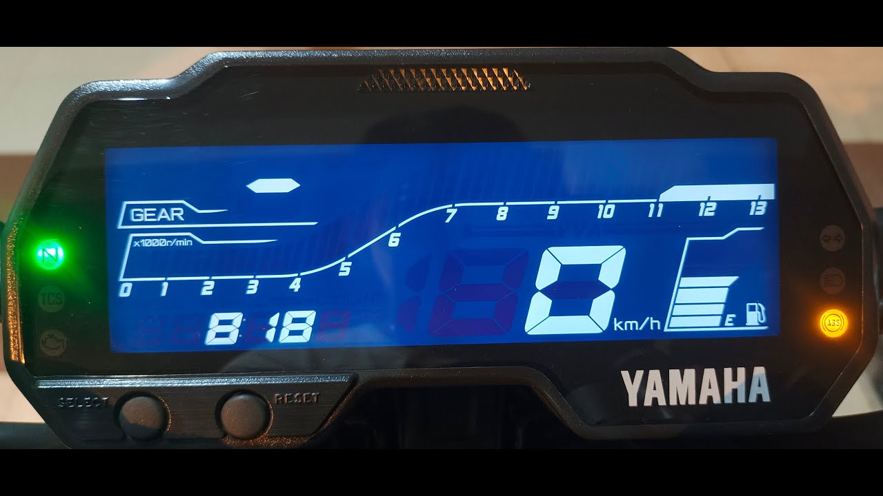 Installing screen protector for MT15 MFM/Instrument cluster - YouTube