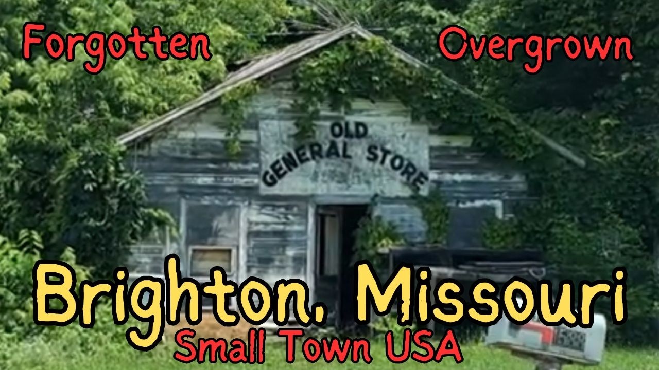 Exploring Small Town Brighton, MO - Abandoned General Store, Gas ...