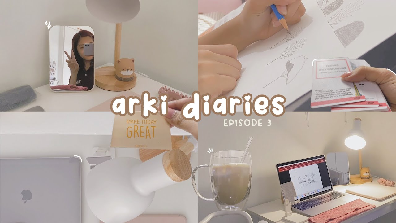 ust arki diaries ep. 3 📕 [ a week in college & free smart cards ] - YouTube