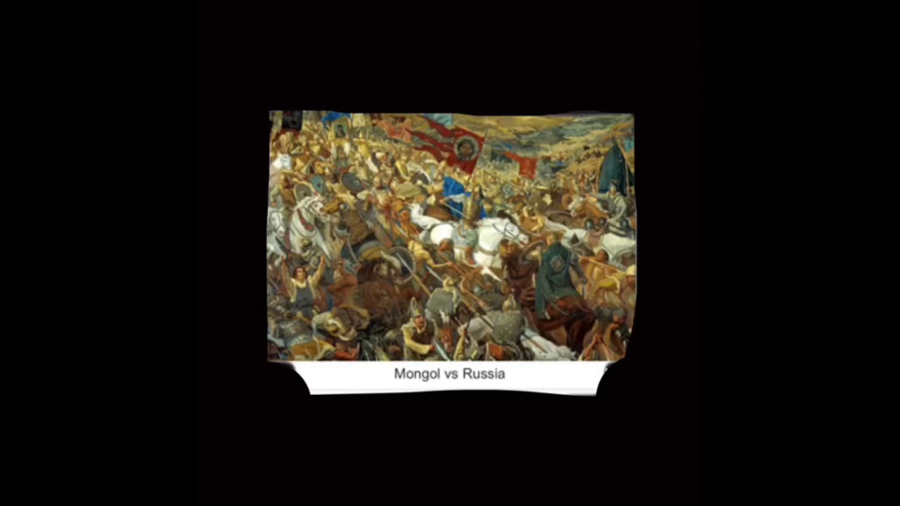1 Minute History on the Mongols Invading Russia - YouTube