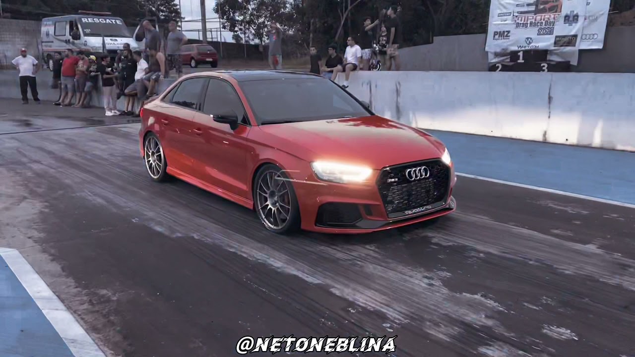 AUDI RS3 NA DRAG RACE IMPORT AMAZONAS DRAGWAY - YouTube