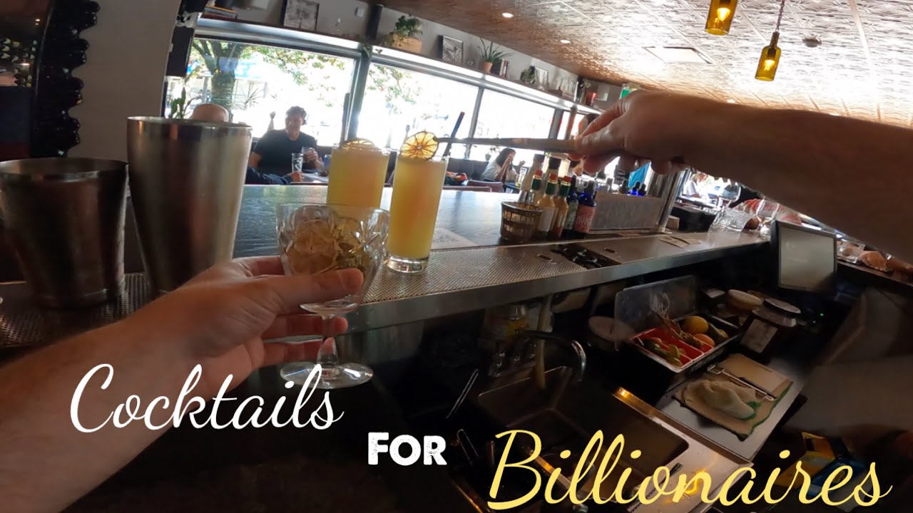 Bartender pov | Billionaire Cocktails at Metropolous City Lounge - YouTube