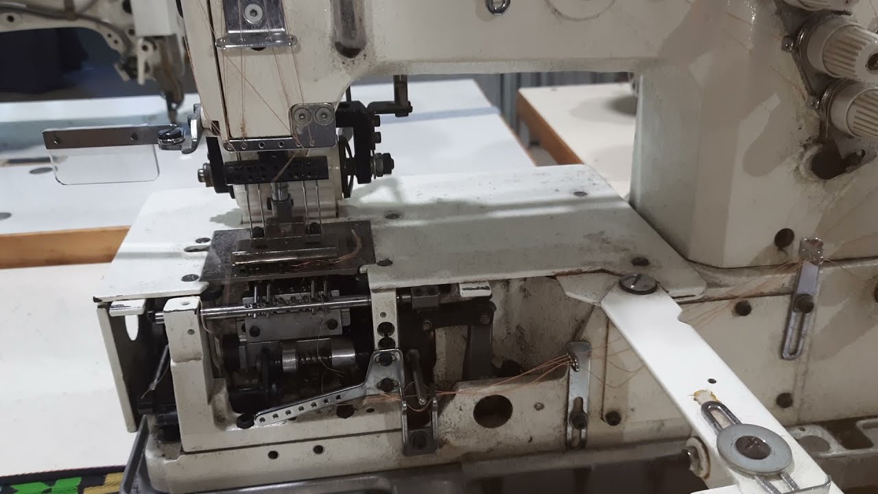 Kansai Special Machine for garments - YouTube