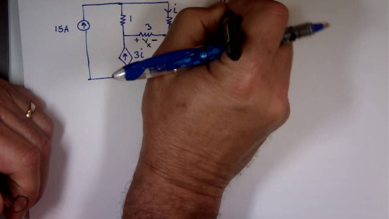 Nodal Analysis And Supernode Youtube 3180