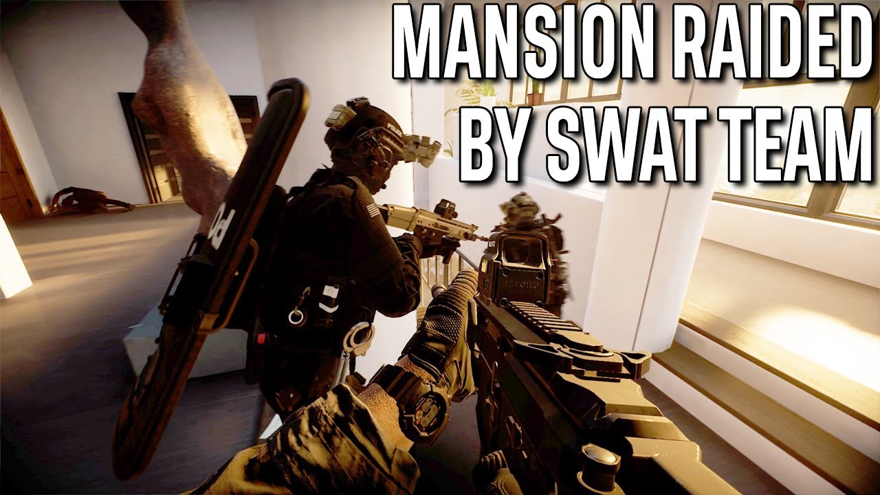 Mansion Raided by SWAT Team｜Realistic Immersive Gameplay｜Action Against ...
