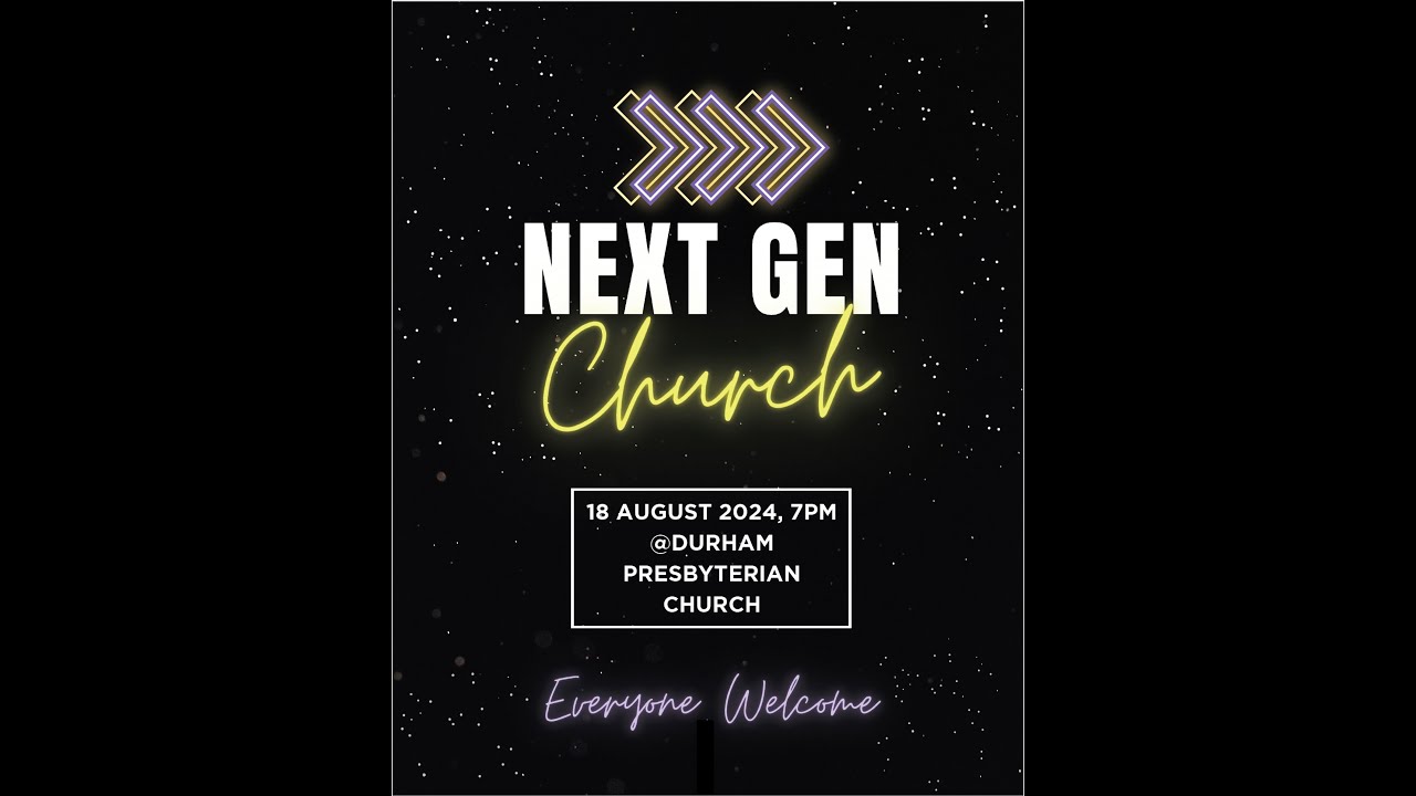 Next Gen Church - August 18 - YouTube