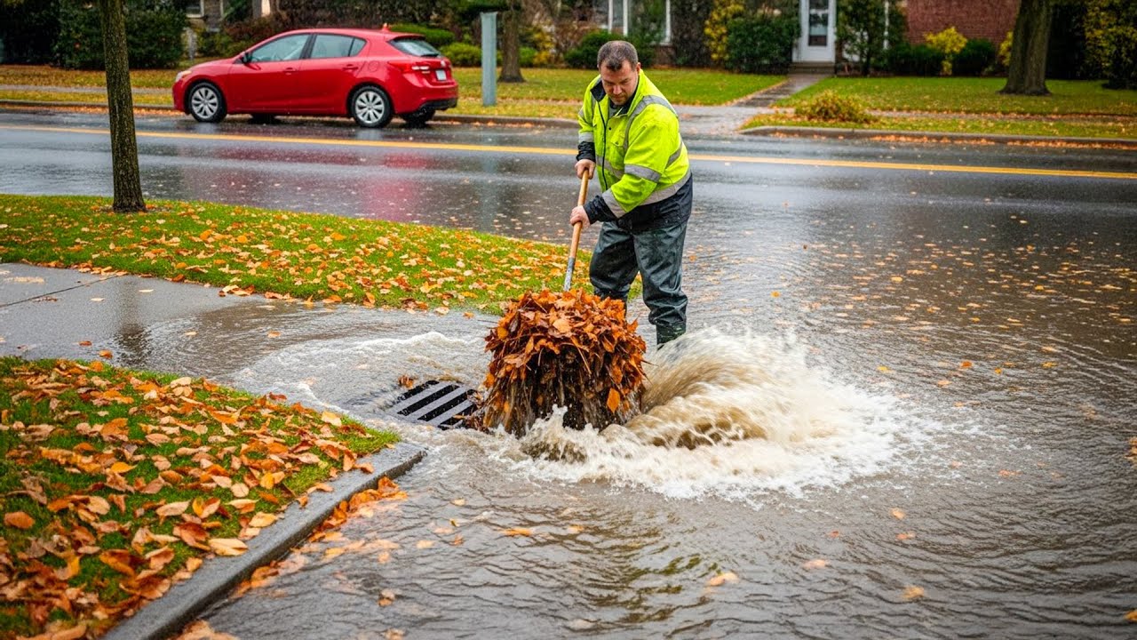 🌧️How We Saved the Road by Clearing a Deadly Culvert Blockage - YouTube
