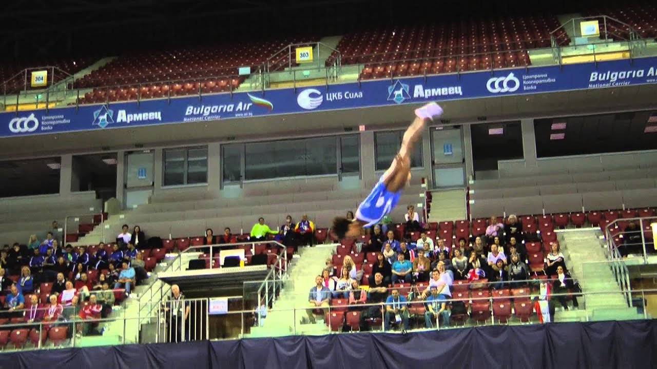 Deana Parris - Compulsory Routine - 2013 World T&T Championships ...