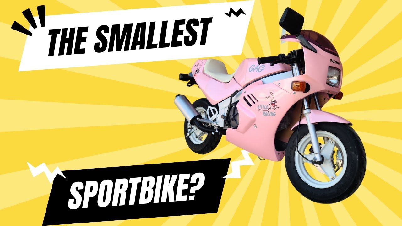 Ultra rare 1986 Suzuki RB50 GAG walk around, cold start video. - YouTube