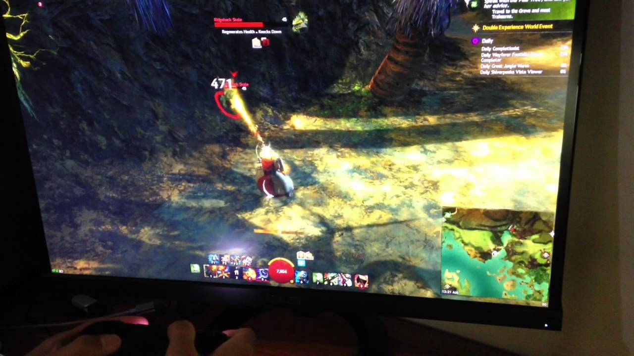 Play Guild Wars 2 with Dualshock 4 - YouTube