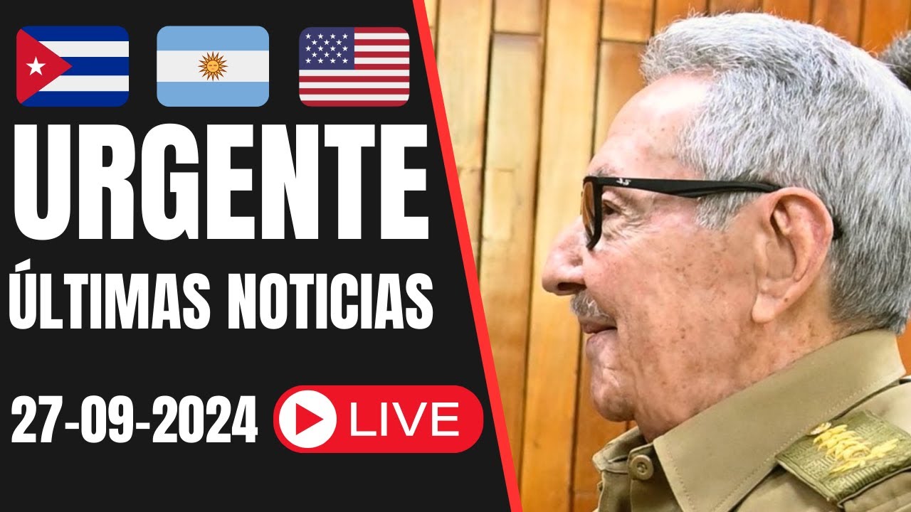 URGENTE ÚLTIMAS NOTICIAS EN VIVO 27-09-2024 - YouTube